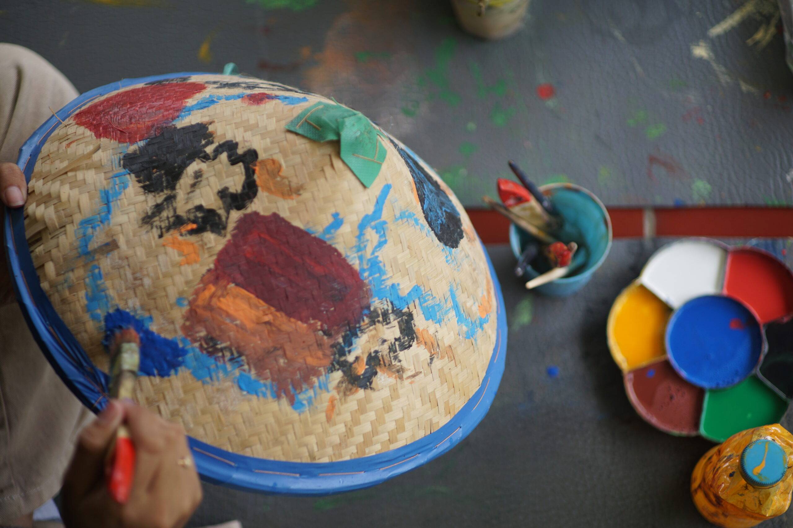 Caping Painting – Kaliandra Resort & Organic Farm